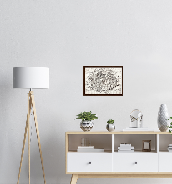 Stadtplan Parma um 1567 | Kartenhandlung Rothert